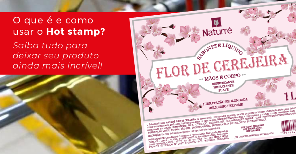 O que é e como usar o hot stamp − saiba tudo para deixar seu produto ...